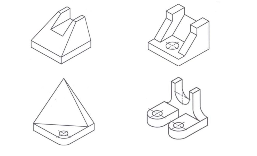 Solved 1. Draw necessary free hand orthographic projections | Chegg.com