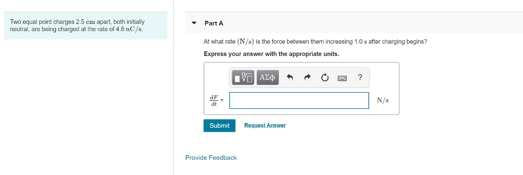Solved Two equal point charges 2.5 cm apart, both initially | Chegg.com