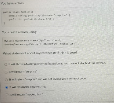 Solved You have a class: public class AppClass public String | Chegg.com