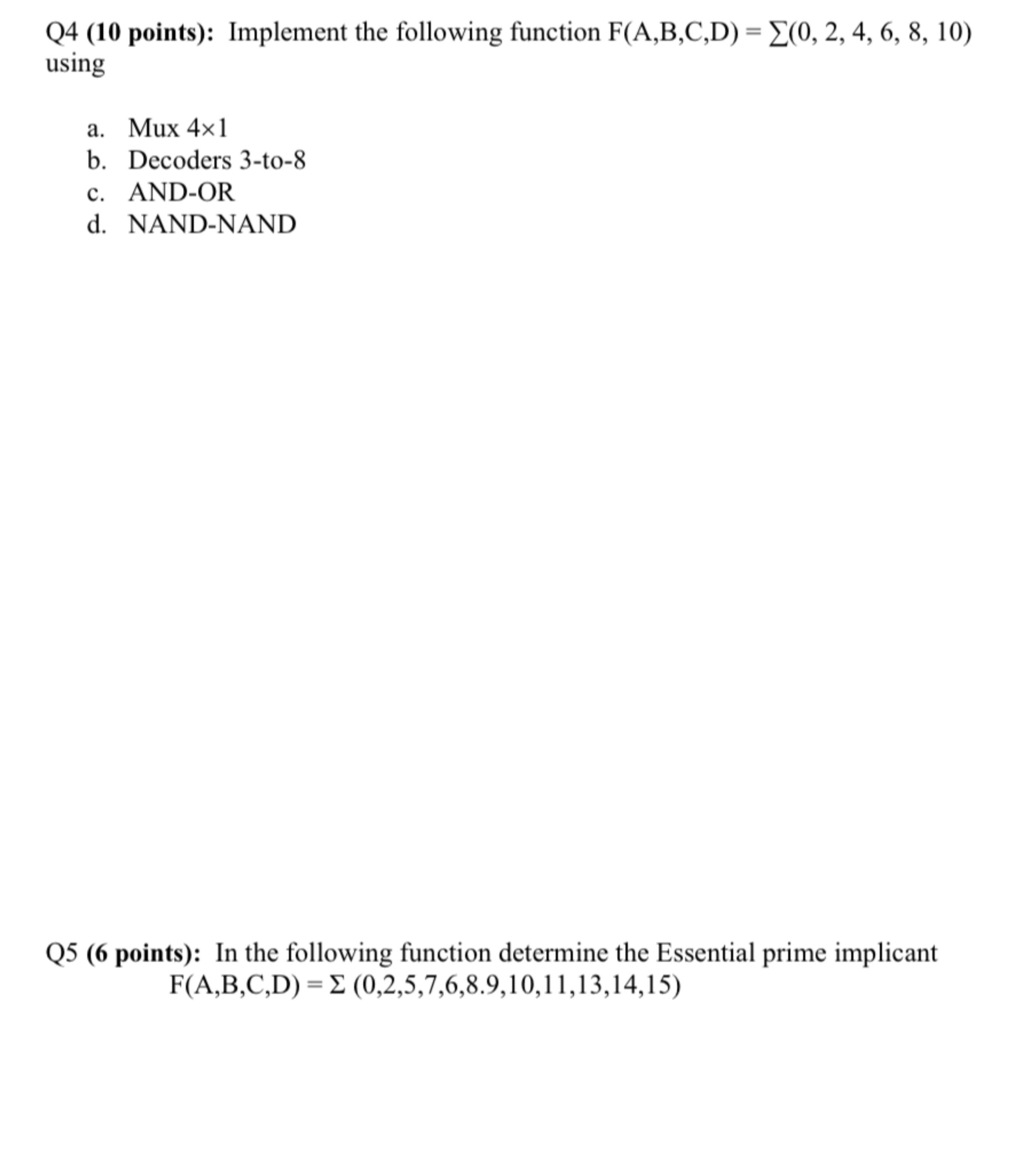 Solved Q4 (10 points)(please show me a diagram for the | Chegg.com Solved Q4 (10 points)(please show me a diagram for the | Chegg.com