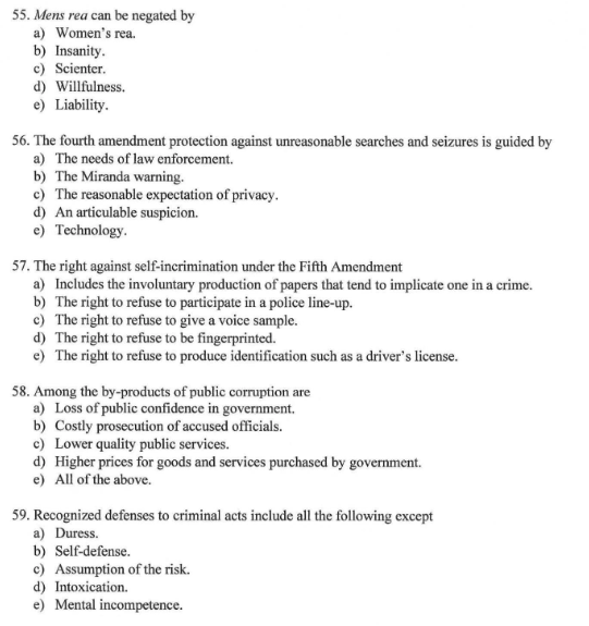 Solved The fourth amendment protection against unreasonable | Chegg.com