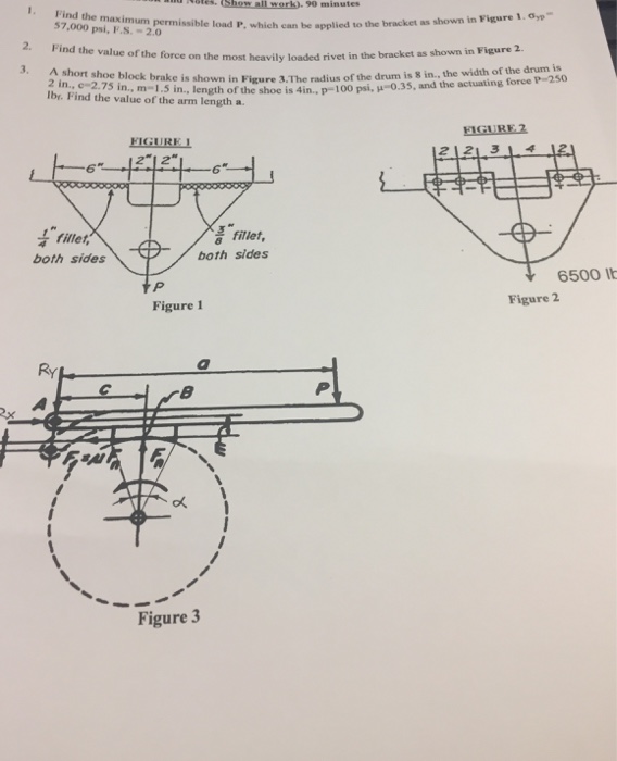 Solved 1. Find the maximum permissible load P, which can be | Chegg.com