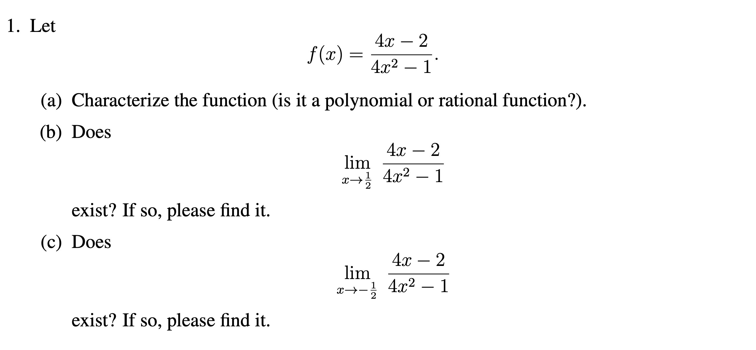 Solved f(x)=4x2−14x−2 (a) Characterize the function (is it a | Chegg.com