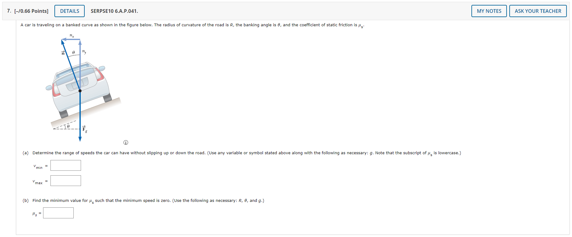 Solved vmin = vmax= (b) Find the minimum value for μs such | Chegg.com