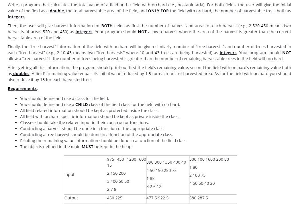 Write a program that calculates the total value of a | Chegg.com