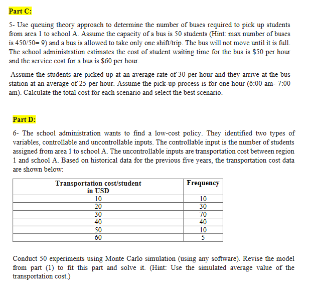 Solved Quantitative Analysis - Case Study An Elementary | Chegg.com