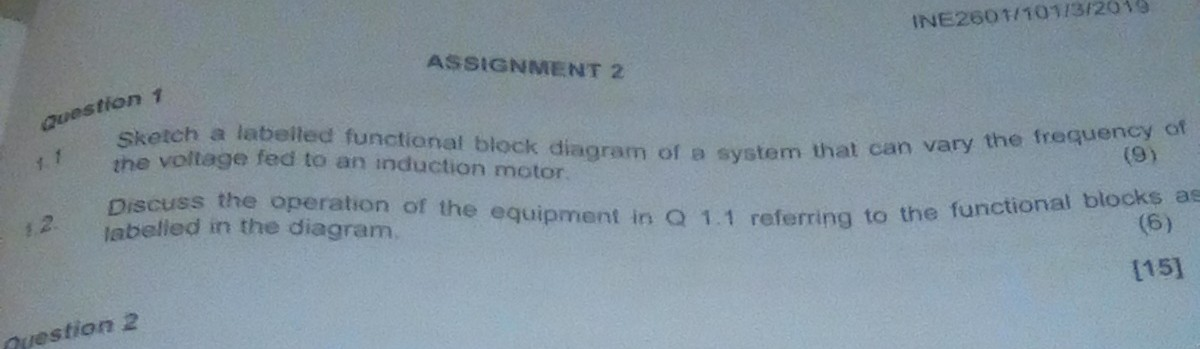Solved INE26011101/3/2015 ASSIGNMENT 2 question 1 otch a | Chegg.com