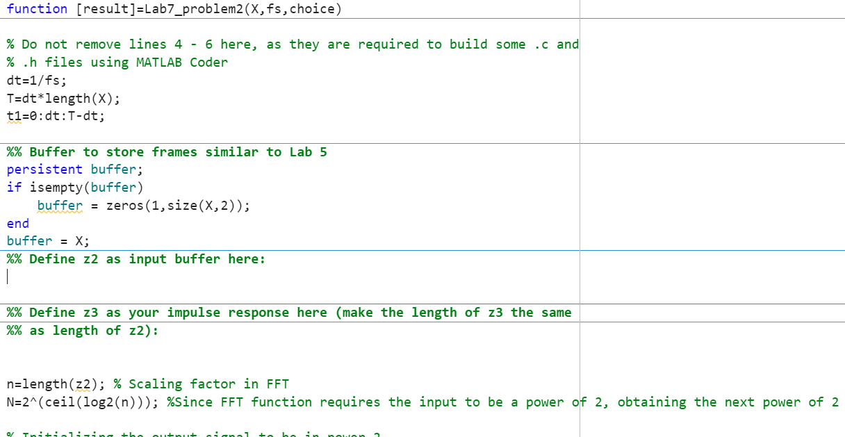 Solved The comments are meant to guide us to write the | Chegg.com