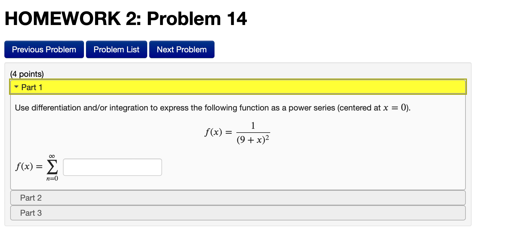 Solved Use differentiation and/or integration to express the | Chegg.com