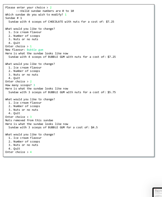 Solved Part A) Defining a class (15 pts) Create a class | Chegg.com