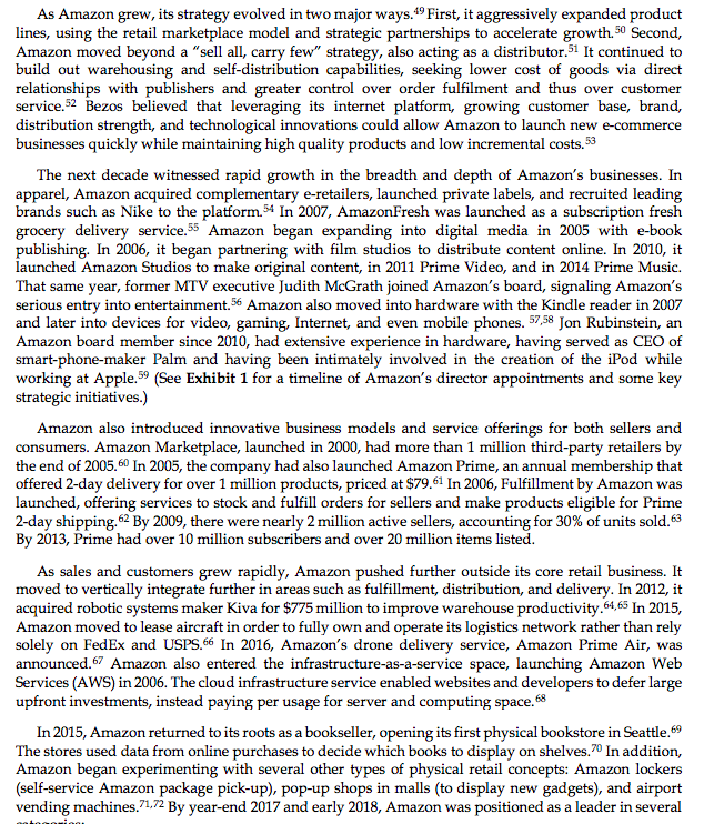 Solved Read the following "Board of Diversity at Amazon" and | Chegg.com