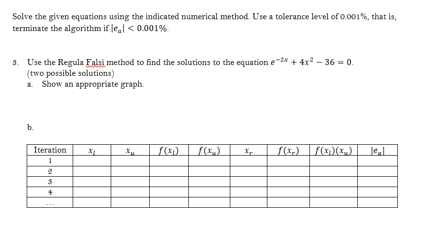 Solved Solve the given equations using the indicated | Chegg.com