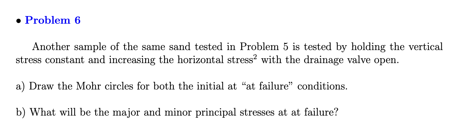 Solved **Only ﻿answer problem 6. ﻿problem 5 ﻿pic is ﻿only | Chegg.com