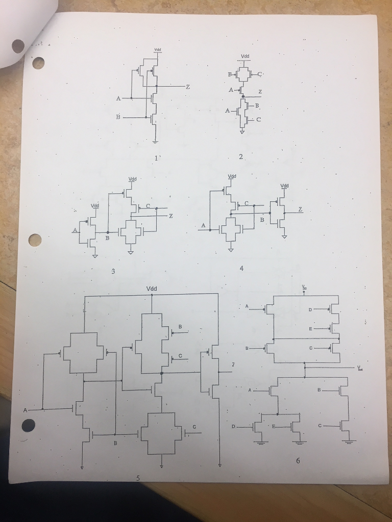 Solved 1. a) Express output(s) as logical functions of input | Chegg.com