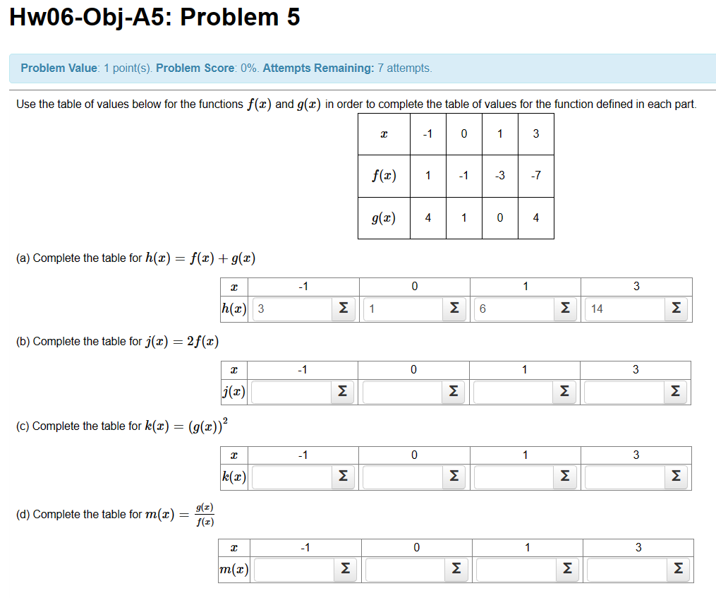 Solved Hw01-Tutorial: Problem 11 Problem Value: 1 point(s). | Chegg.com