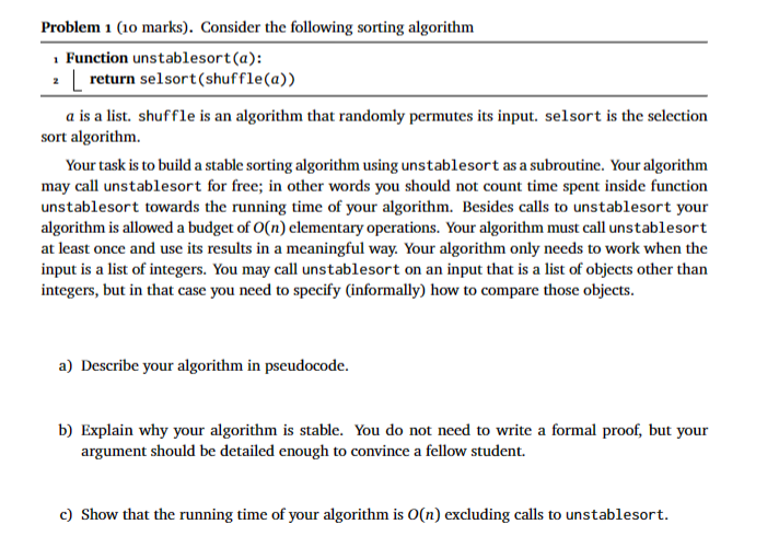 Solved Make sure to use tuples and ensure that the total | Chegg.com