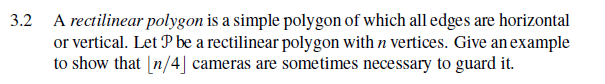 Solved A rectilinear polygon is a simple polygon of which | Chegg.com