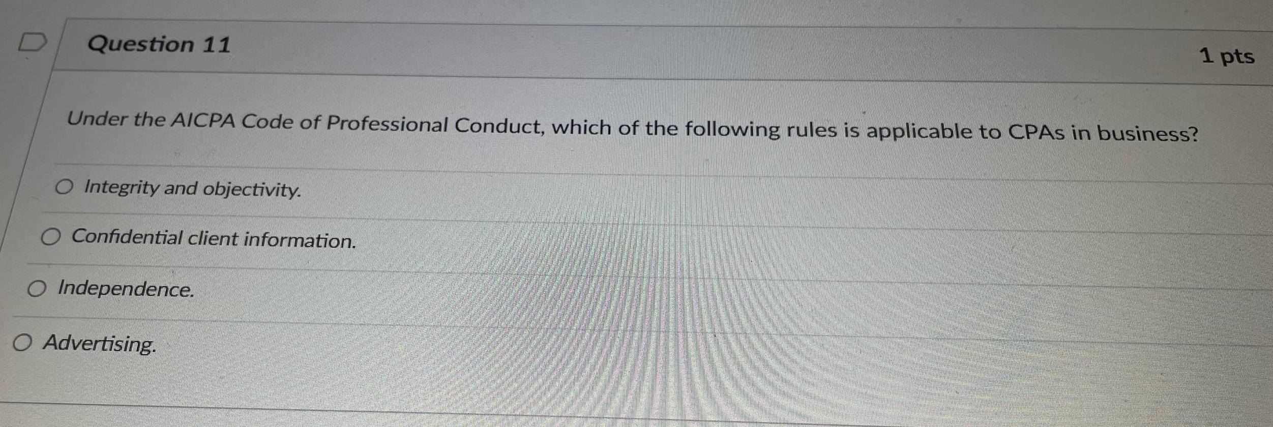 Solved Competence as a certified public accountant includes | Chegg.com