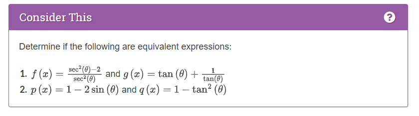Solved Determine if the following are equivalent | Chegg.com