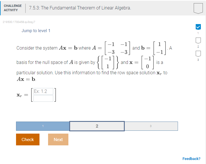 Solved CHALLENGE ACTIVITY 7.5.3: The Fundamental Theorem of | Chegg.com
