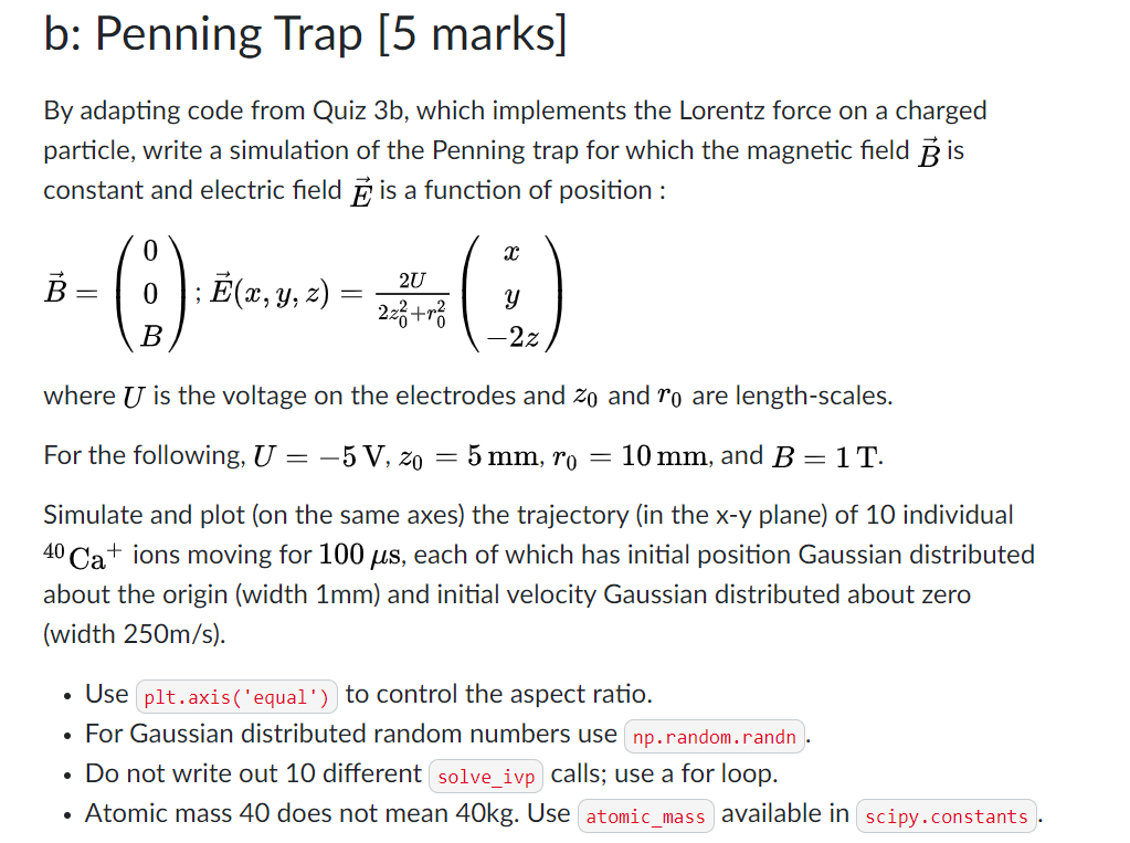 Solved By adapting code from Quiz 3b, which implements the | Chegg.com
