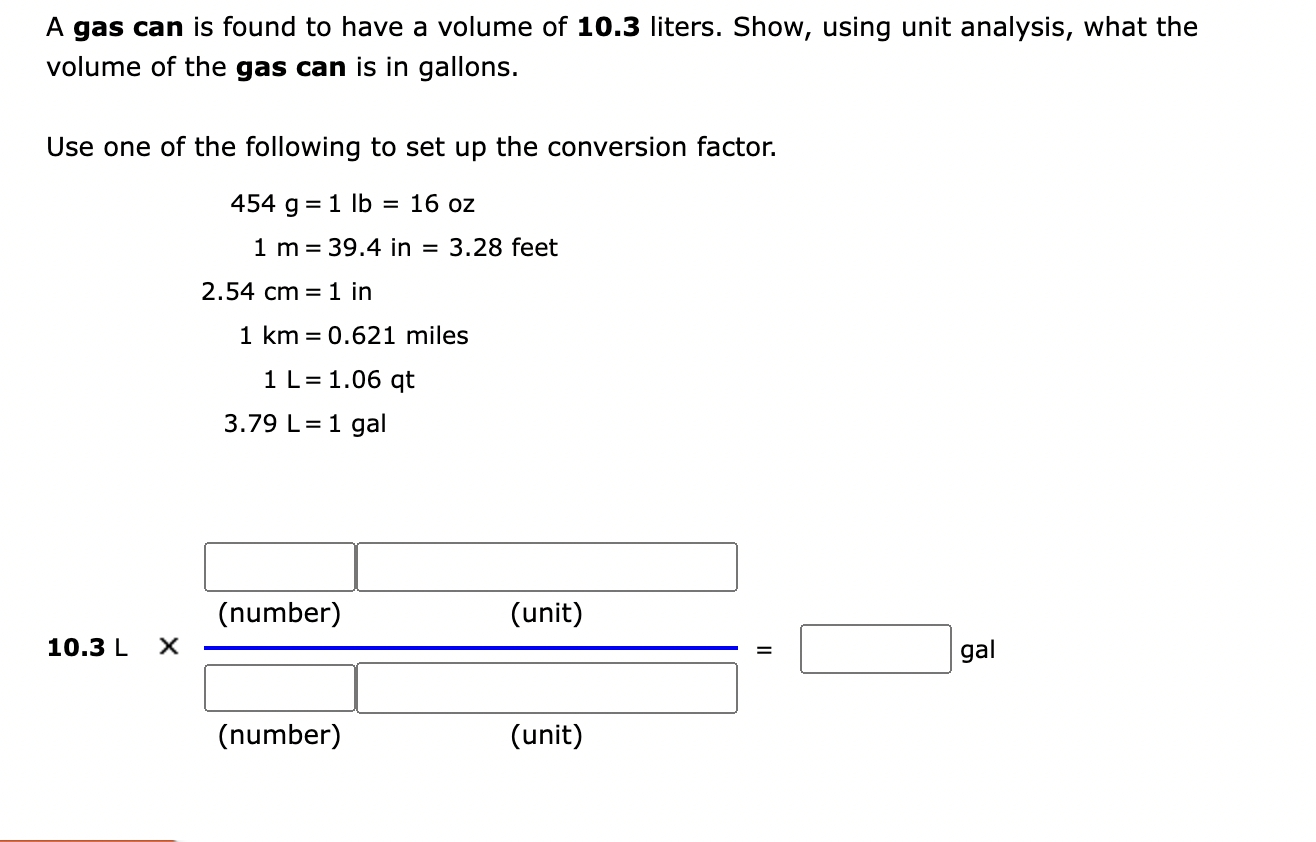 Solved Converting between metric units is necessary to solve | Chegg.com