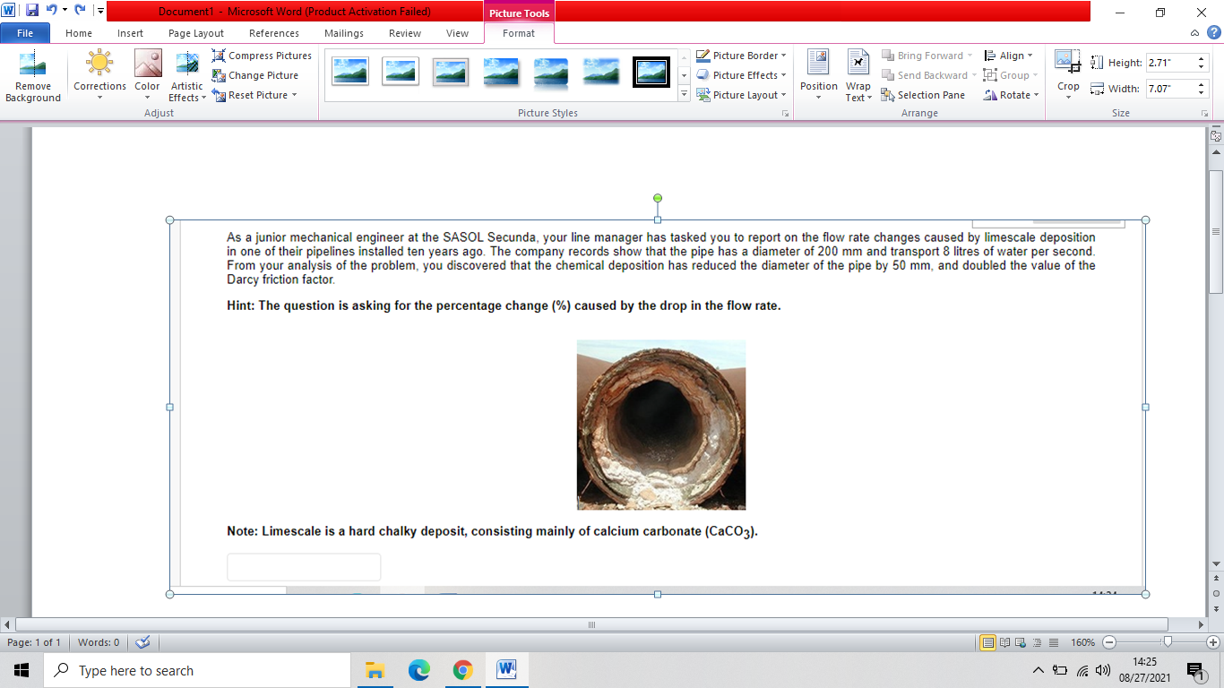 Solved Picture Tools - View Format ది? WI-= Document1 - | Chegg.com