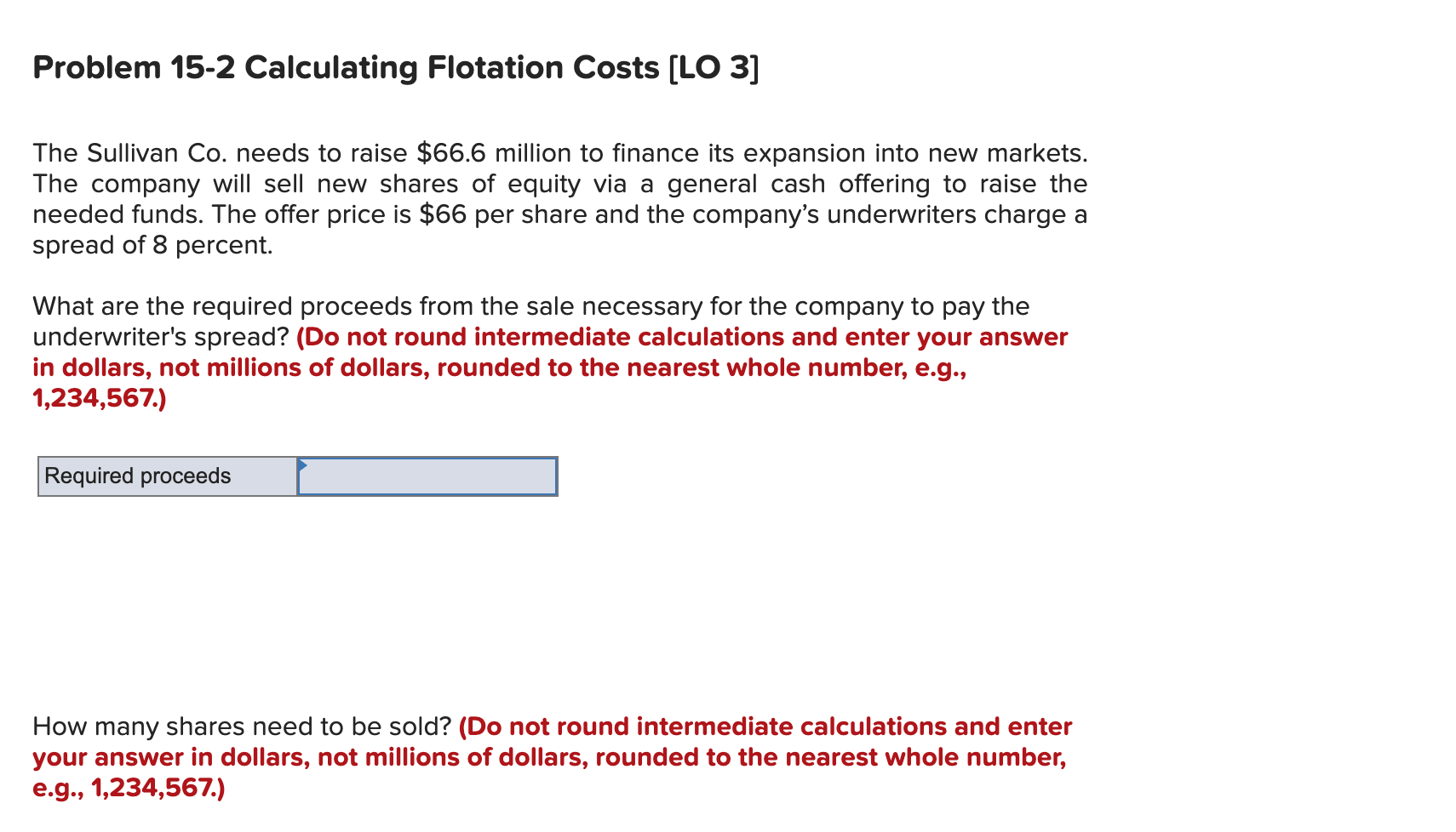 Solved Problem 15-2 Calculating Flotation Costs [LO 3] The | Chegg.com