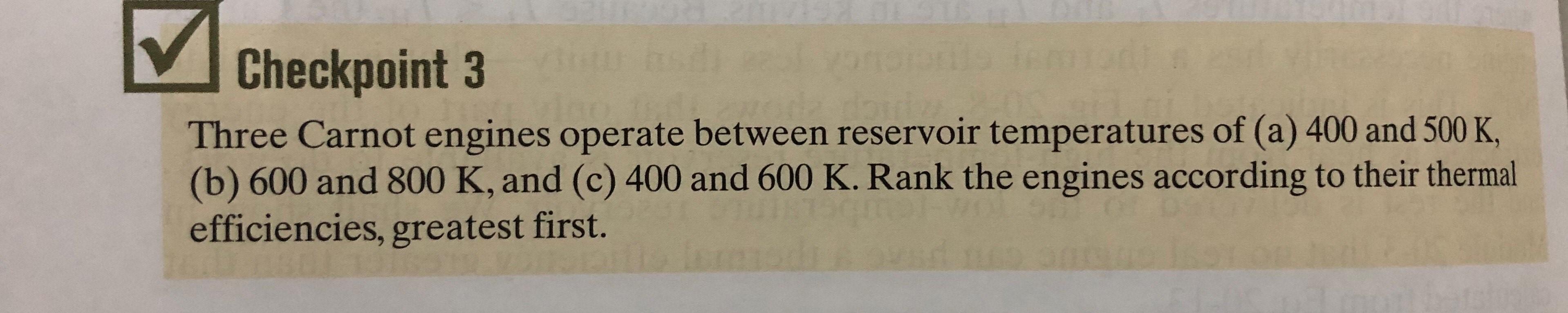 Solved agt V Checkpoint 2 An ideal gas has temperature Tat | Chegg.com