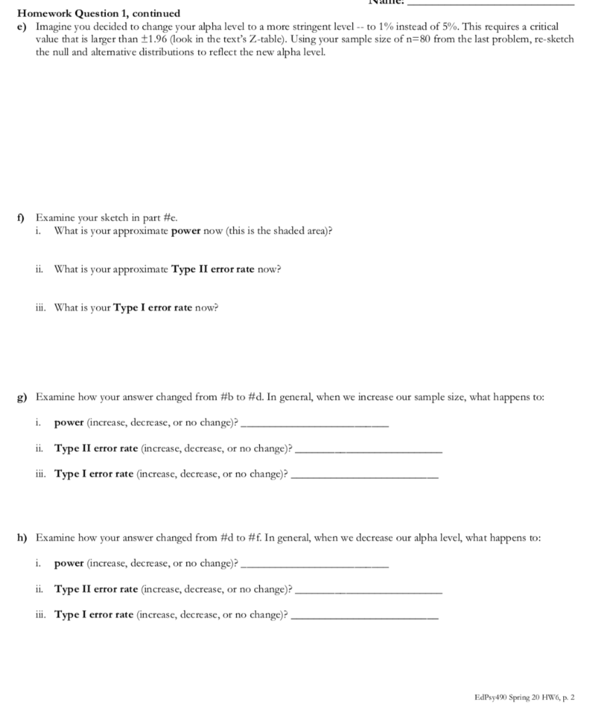 Solved Homework Question 1 Imagine that you are writing a | Chegg.com