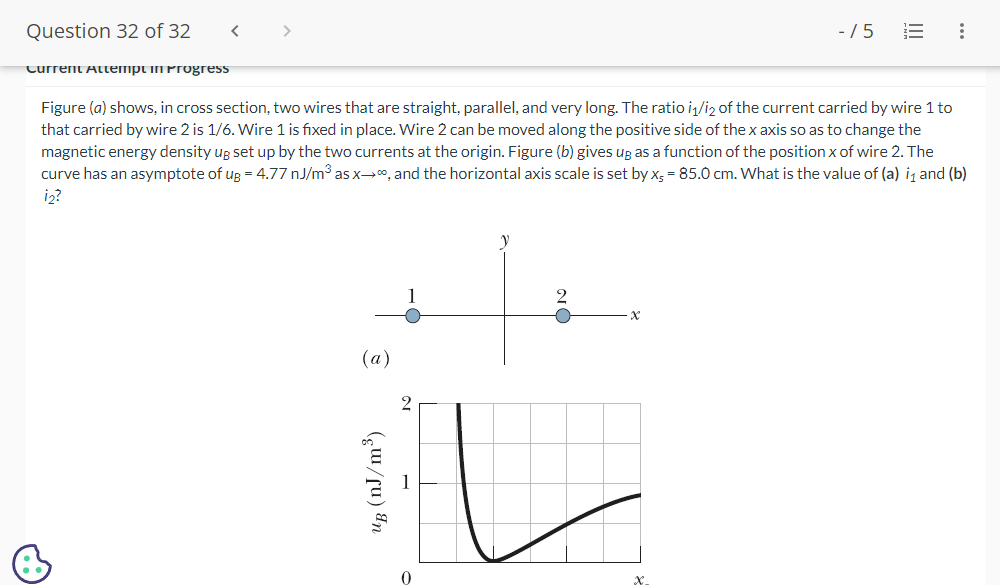Solved Figure A Shows In Cross Section Two Wires That