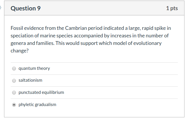 Solved Hello, This problem for Evolution is confussing me | Chegg.com