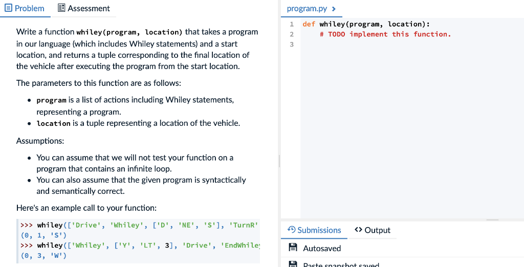 Solved We now want to introduce a simple form of iteration | Chegg.com