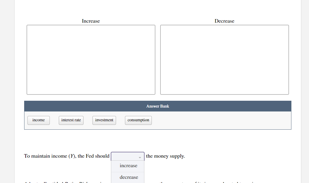 Solved For each of these shocks, (1) shift the appropriate | Chegg.com