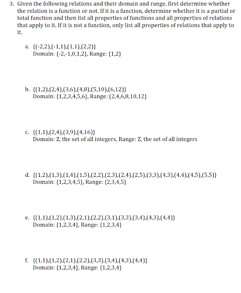 Solved 2. Given the following set, generate a graphical | Chegg.com