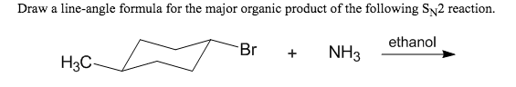 Solved Draw a line-angle formula for the major organic | Chegg.com