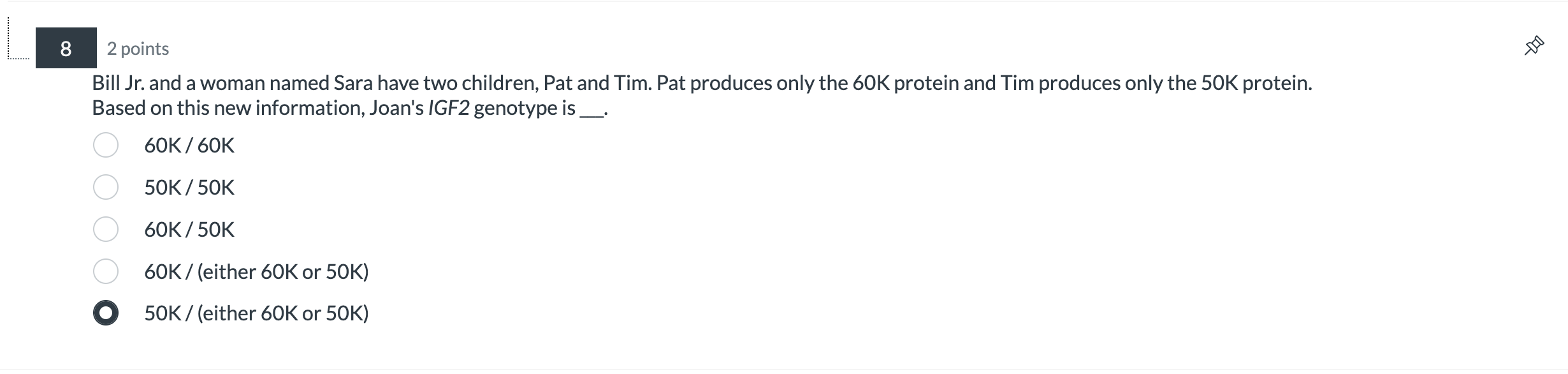 Solved IGF2 Maternal Imprinting Inheritance Patterns The | Chegg.com