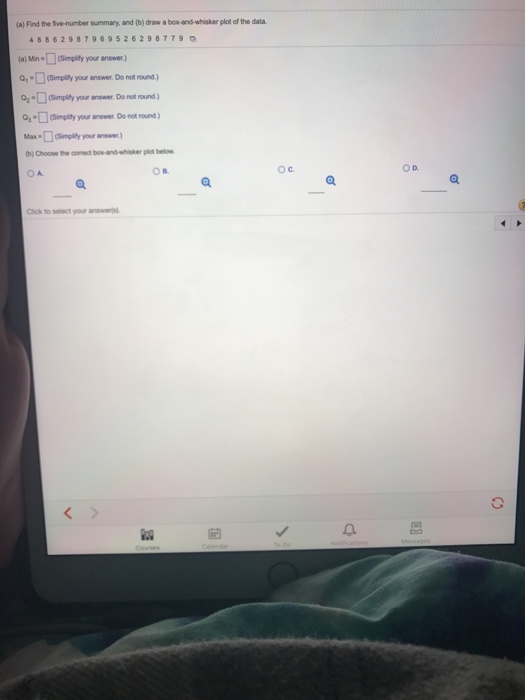 Solved a) Find the five-number summary, and (b) draw a | Chegg.com