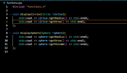 Solved circle.cpp:10:1: error: redefinition of | Chegg.com