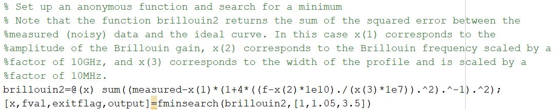 The Following Matlab® Code Will Produce The Noisy