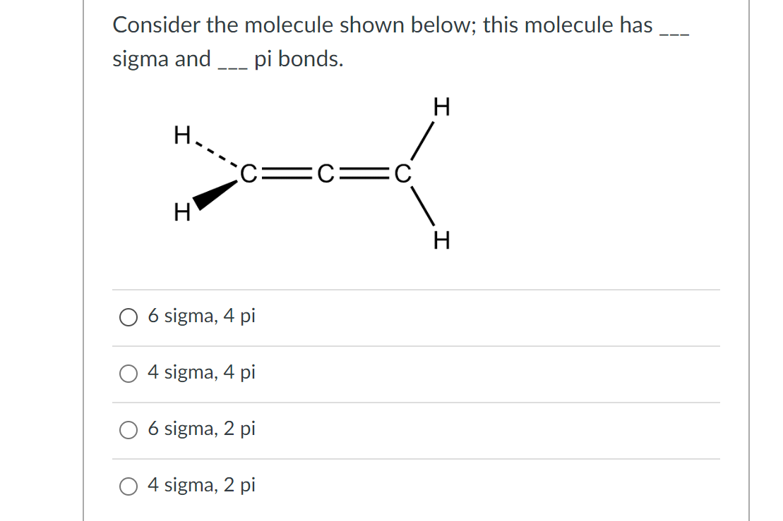Consider the molecule shown below; this molecule | Chegg.com