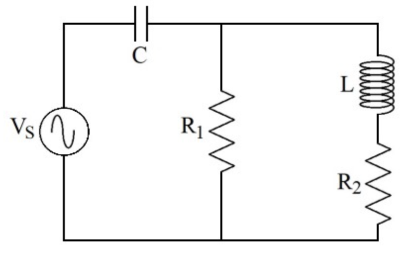 Solved In the circuit below, the AC voltage source is | Chegg.com