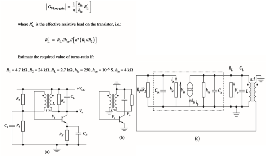 Solved FIGURE 3(a) shows the circuit of an Armstrong | Chegg.com