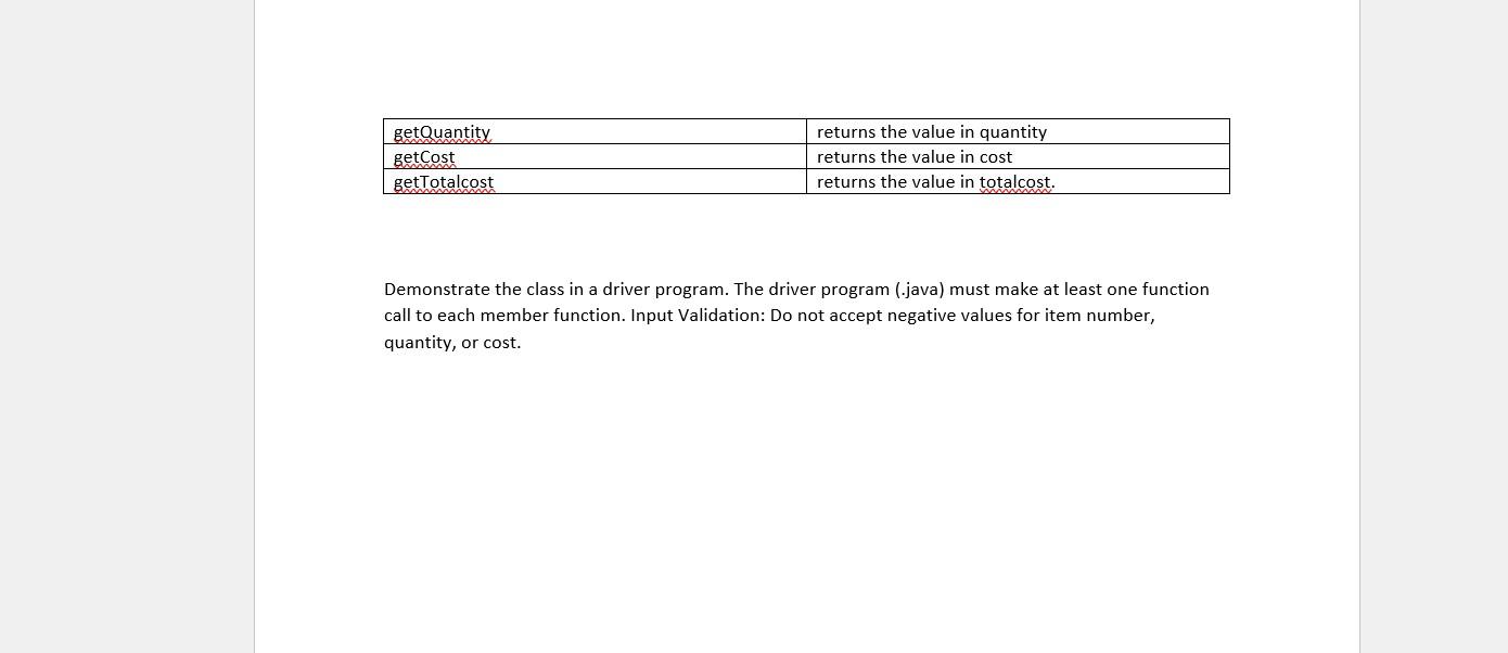 Solved Inventory Class Design an Inventory class that can | Chegg.com