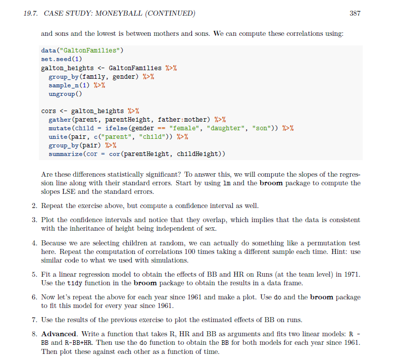 19.4 Exercises We have shown how BB and singles have | Chegg.com