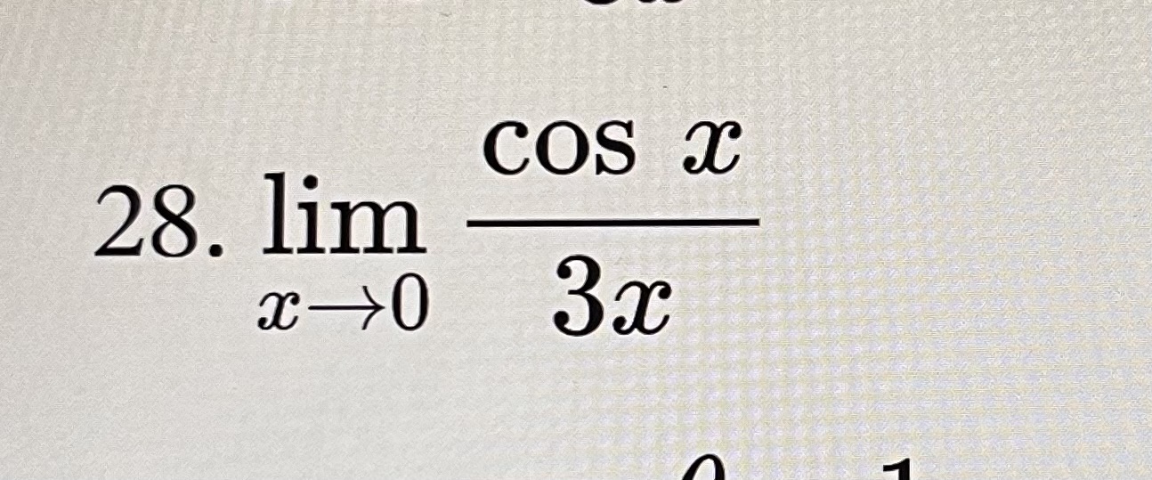 Solved Estimate the limit numerically, or state that the | Chegg.com