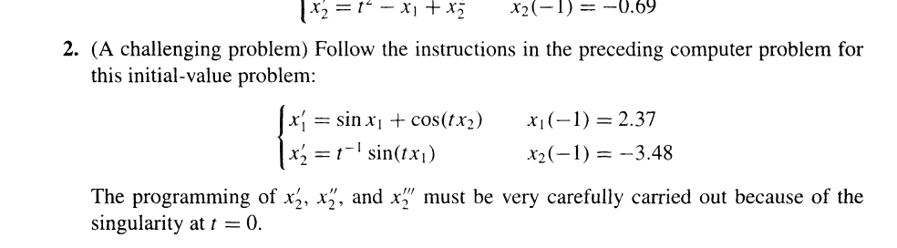 Solved (A challenging problem) Follow the instructions in | Chegg.com