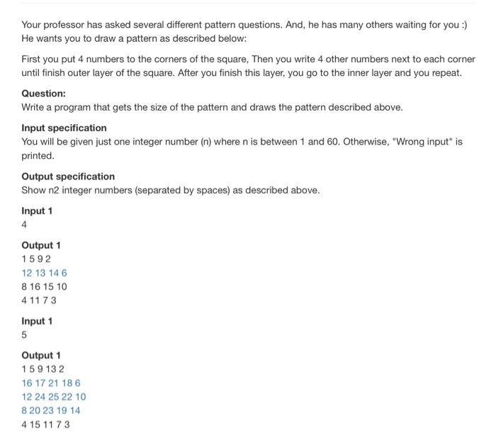Solved Write the following program using functions only (Do | Chegg.com
