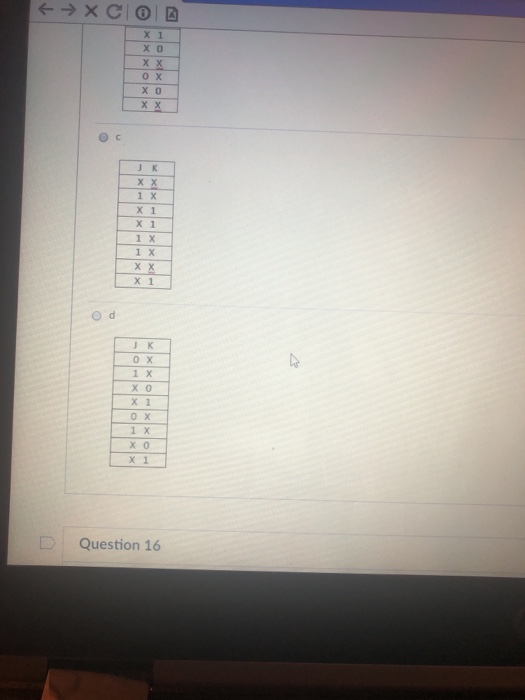 Solved Given the following state/next state transitions, | Chegg.com