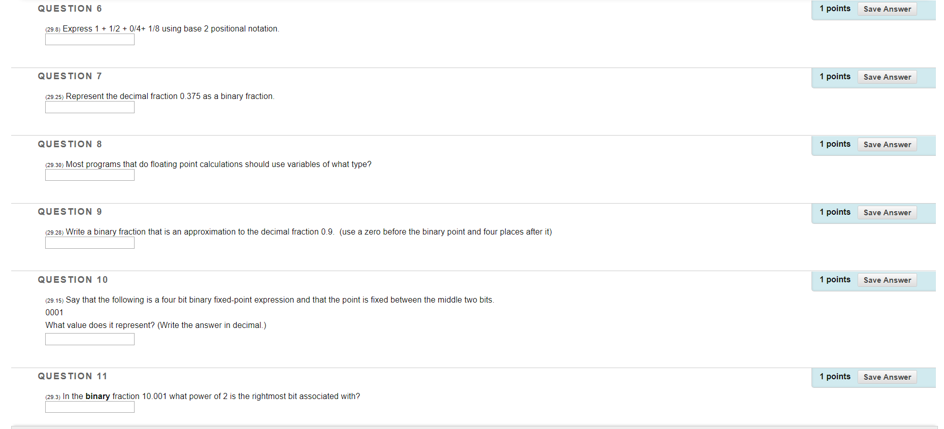 Solved QUESTION 6 1 points Save Answer (29.8) Express 1 + | Chegg.com